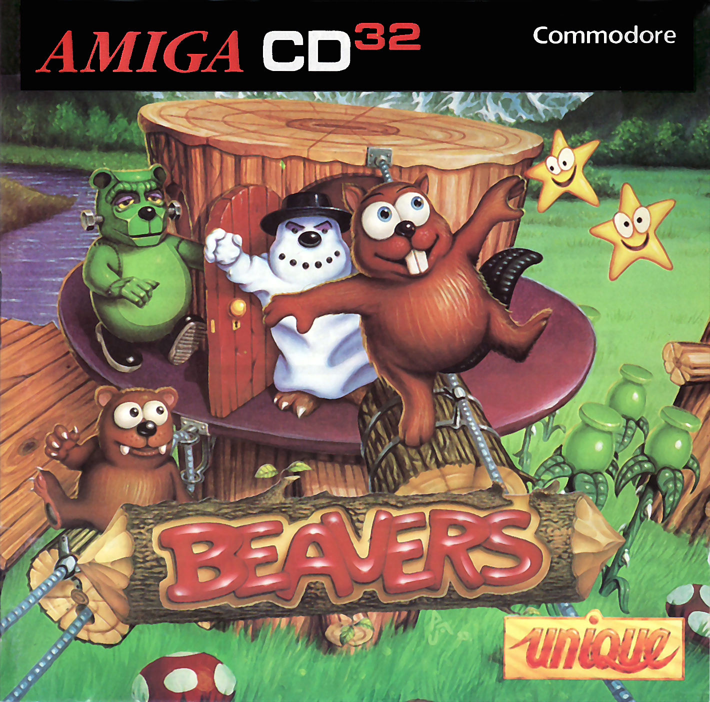 Commodore Amiga CD32 Game Covers Box Scans Box Art CD Labels Cart Labels