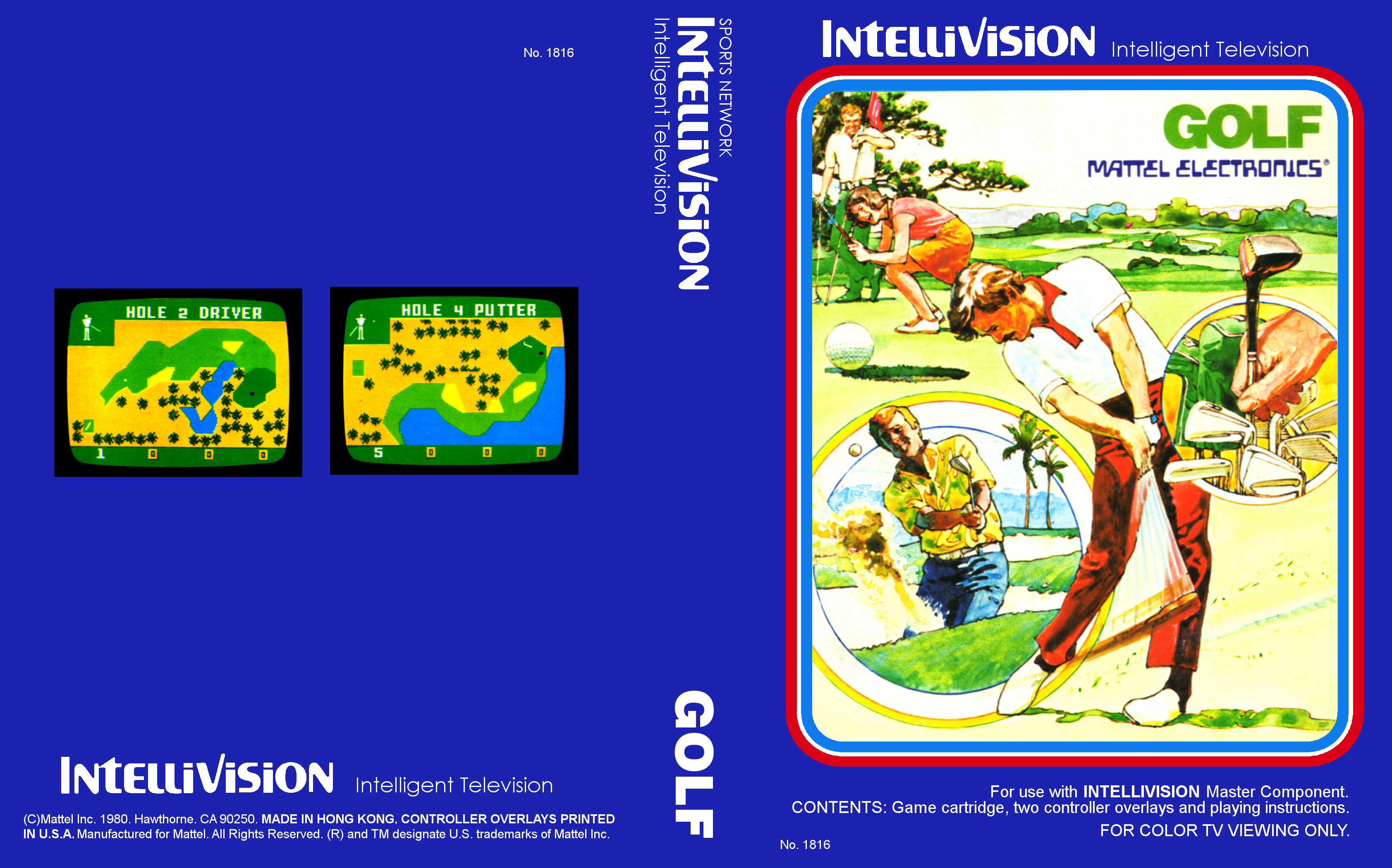 Mattel Intellivision Game Covers Box Scans Box Art CD Labels Cart Labels