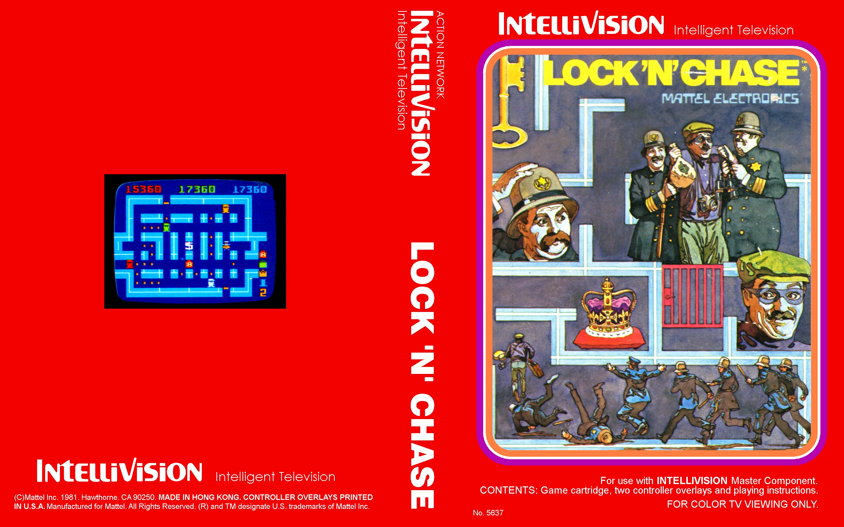 Mattel Intellivision Game Covers Box Scans Box Art CD Labels Cart Labels