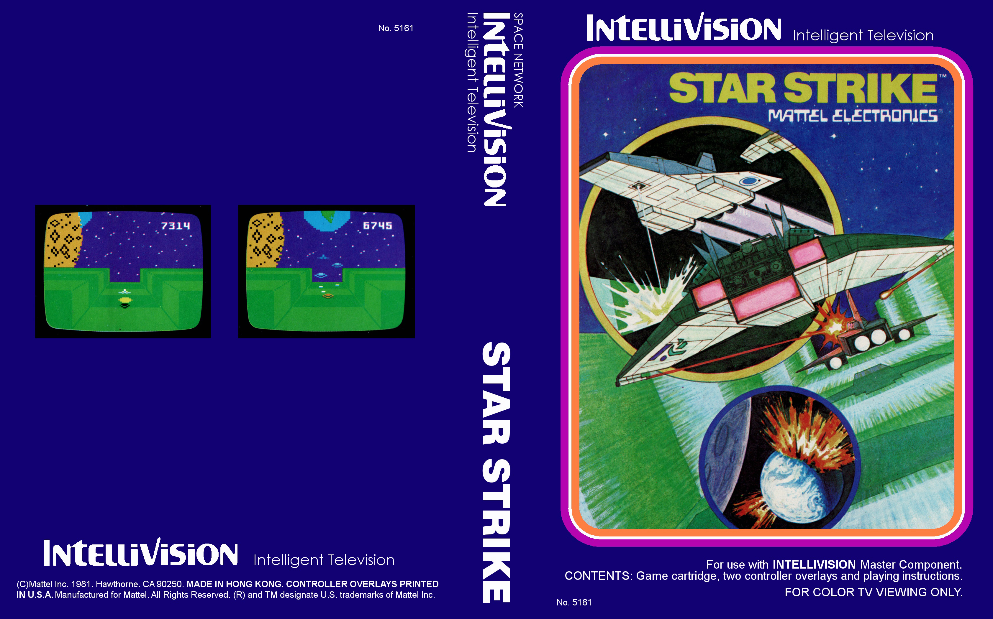 Star Strike Intellivision