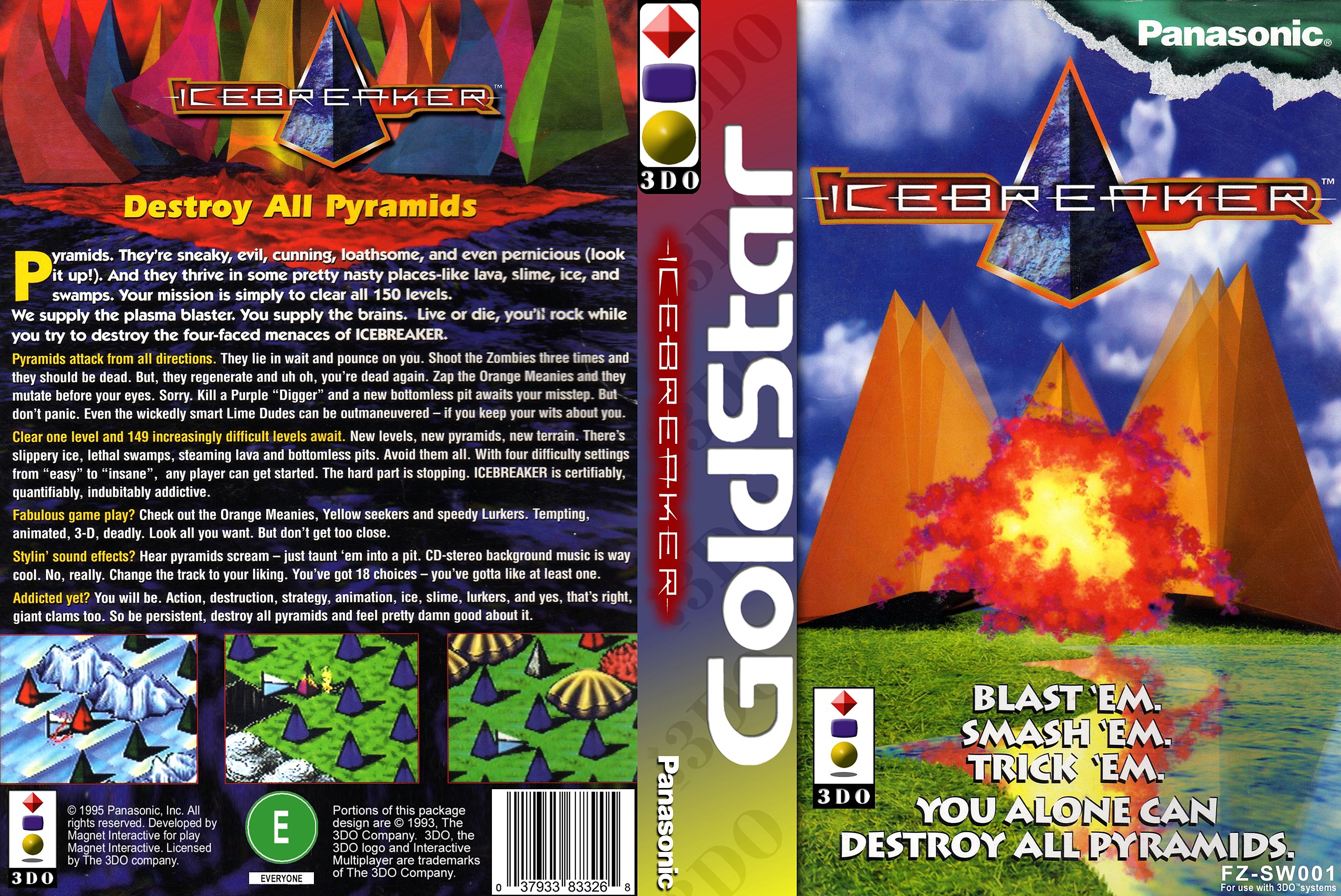 Panasonic 3DO Game Covers Box Scans Box Art CD Labels Cart Labels