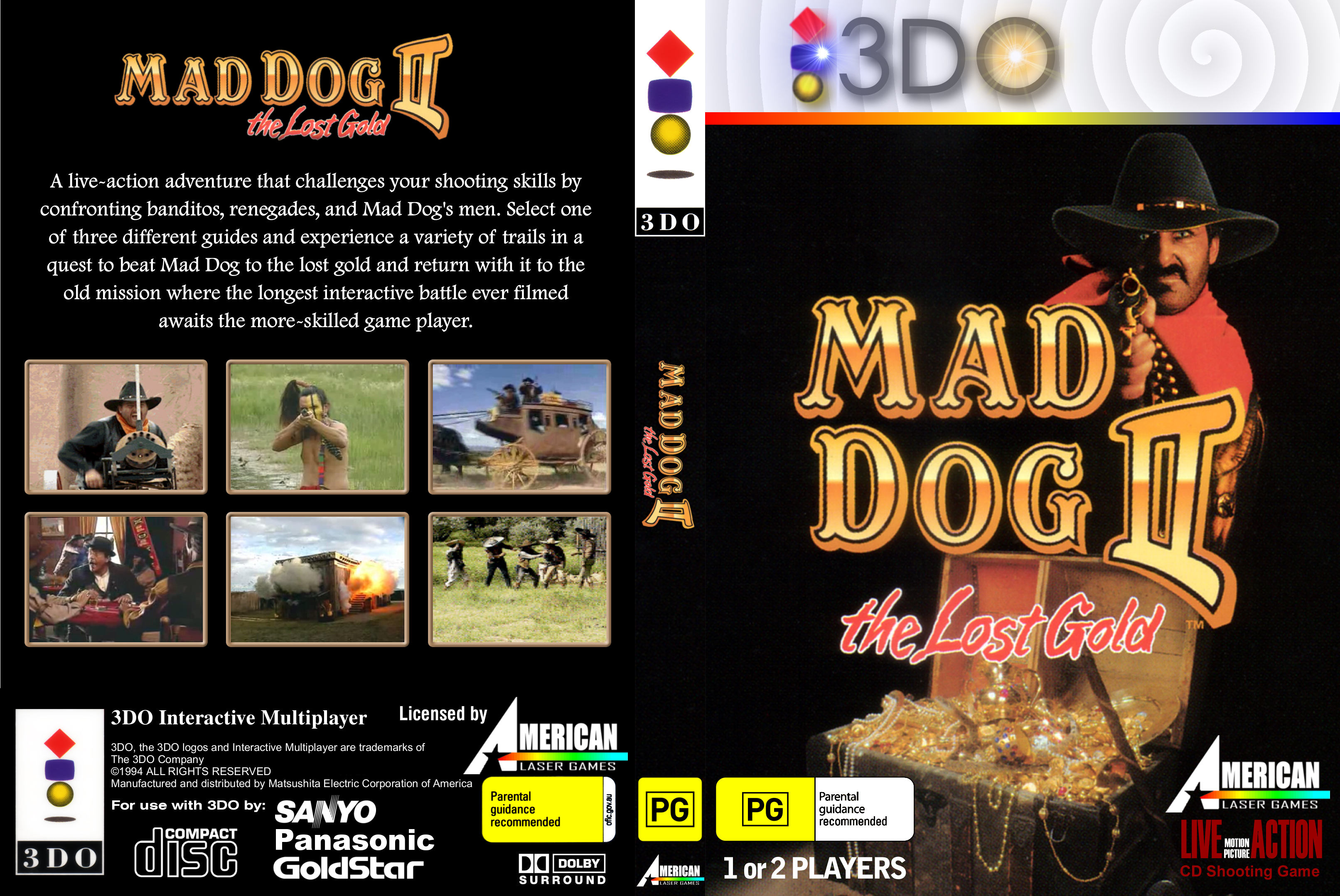 Panasonic 3DO Game Covers Box Scans Box Art CD Labels Cart Labels