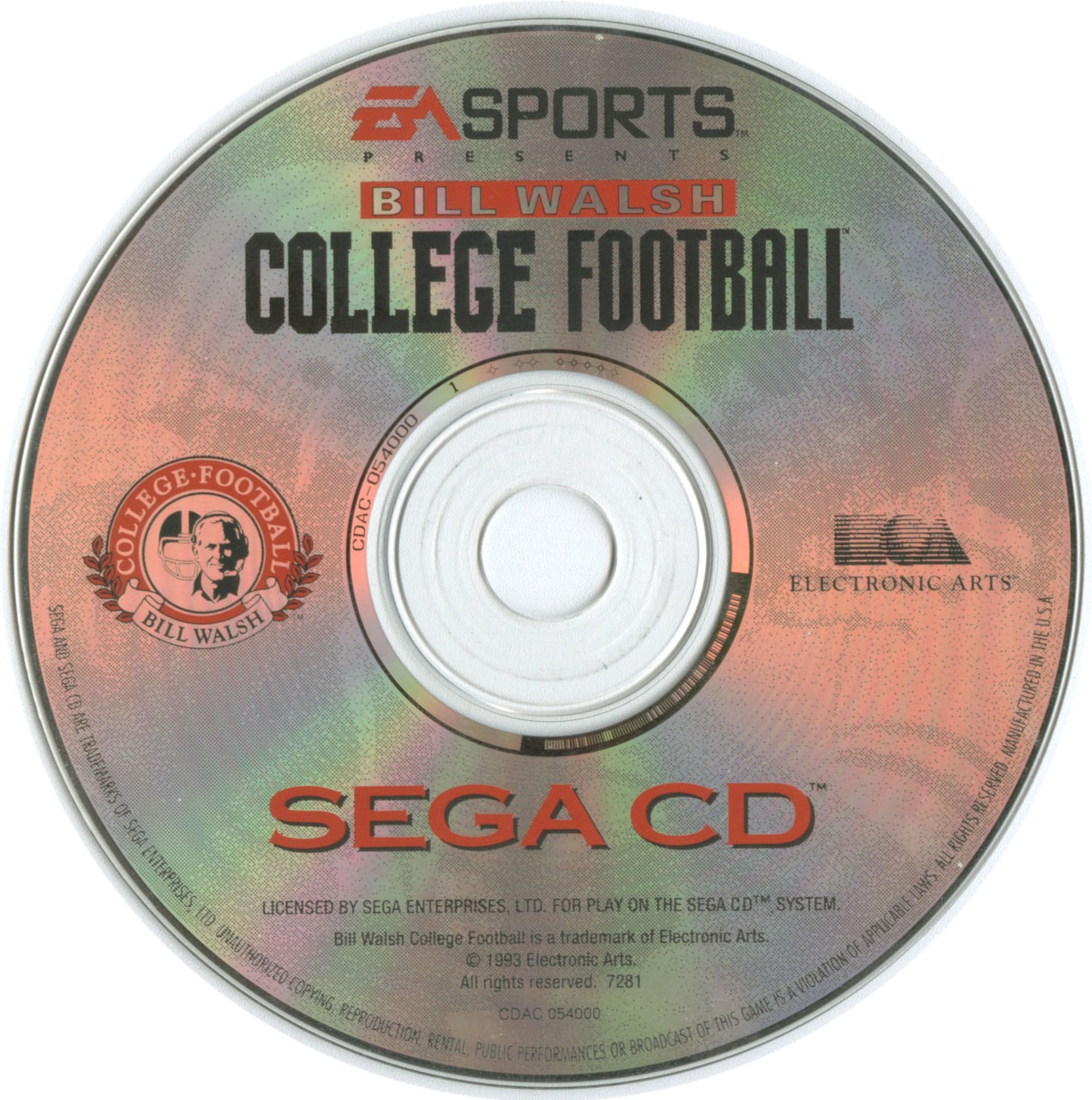 Sega Mega CD Disc Scans Game Covers Box Scans Box Art CD Labels Cart Labels