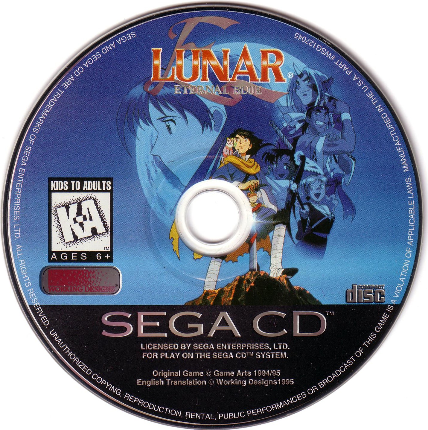 Sega Mega CD Disc Scans l Game Covers Box Scans Box Art CD Labels Cart ...