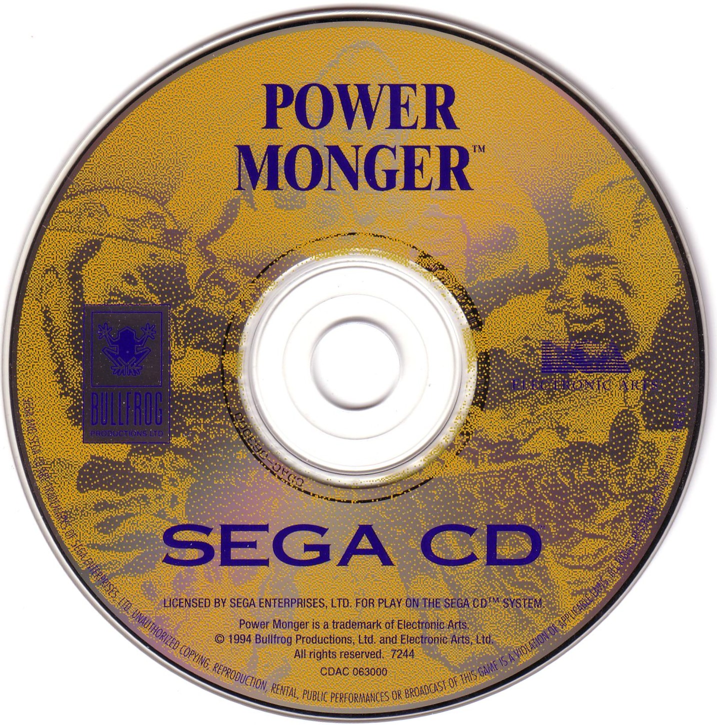 Sega Mega CD Disc Scans p Game Covers Box Scans Box Art CD Labels Cart ...