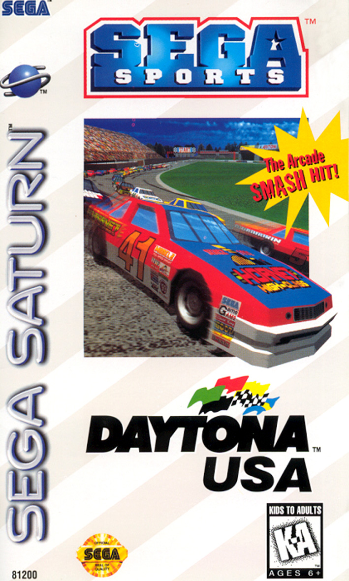 Sega Saturn D Daytona USA U Game Covers Box Scans Box Art CD Labels ...