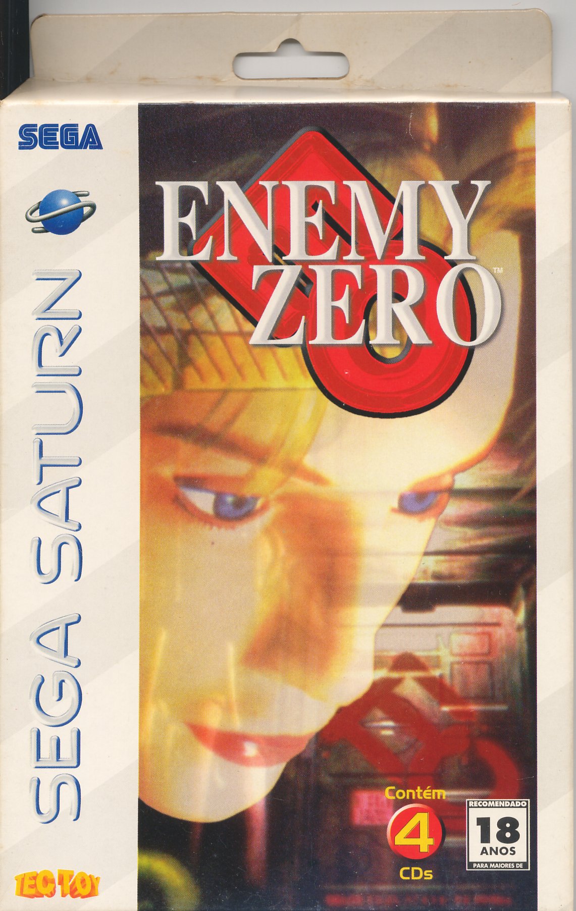 Sega Saturn E Enemy Zero B Game Covers Box Scans Box Art CD Labels Cart ...