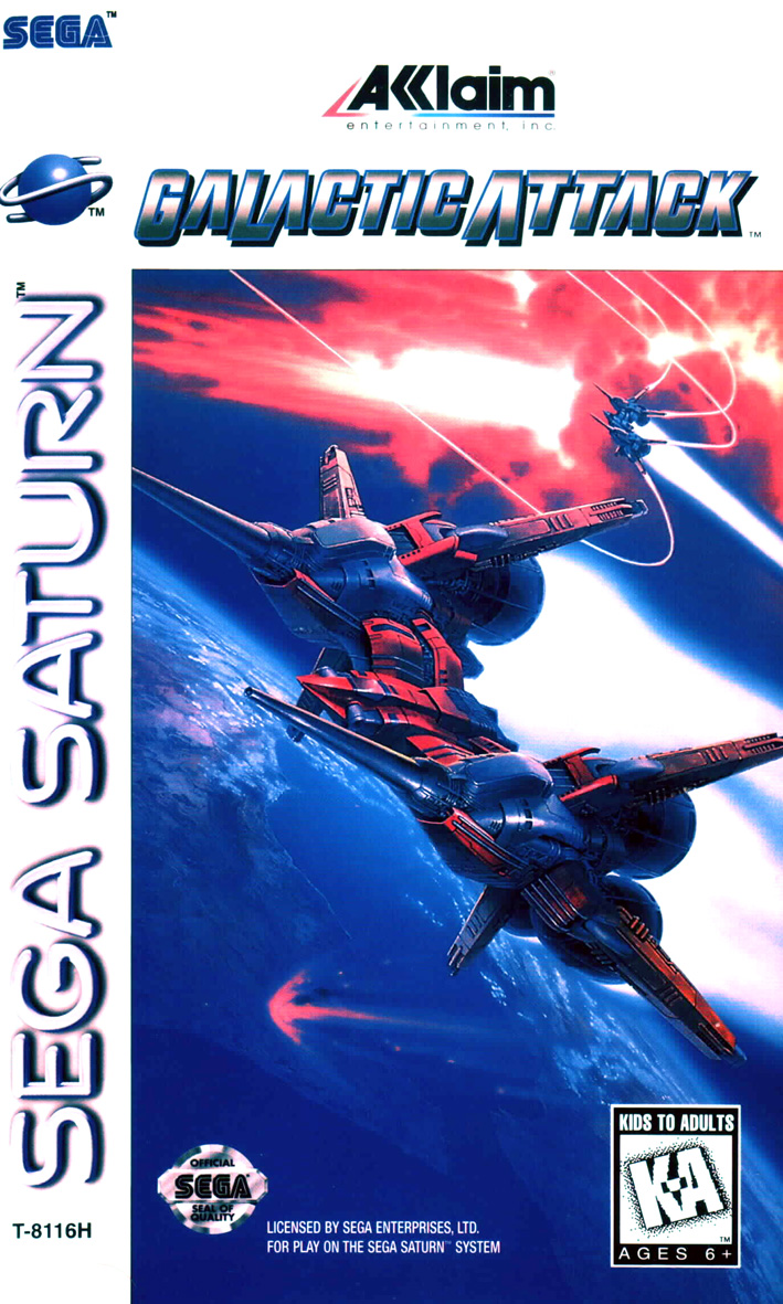 Sega Saturn G Galactic Attack U Game Covers Box Scans Box Art CD Labels ...