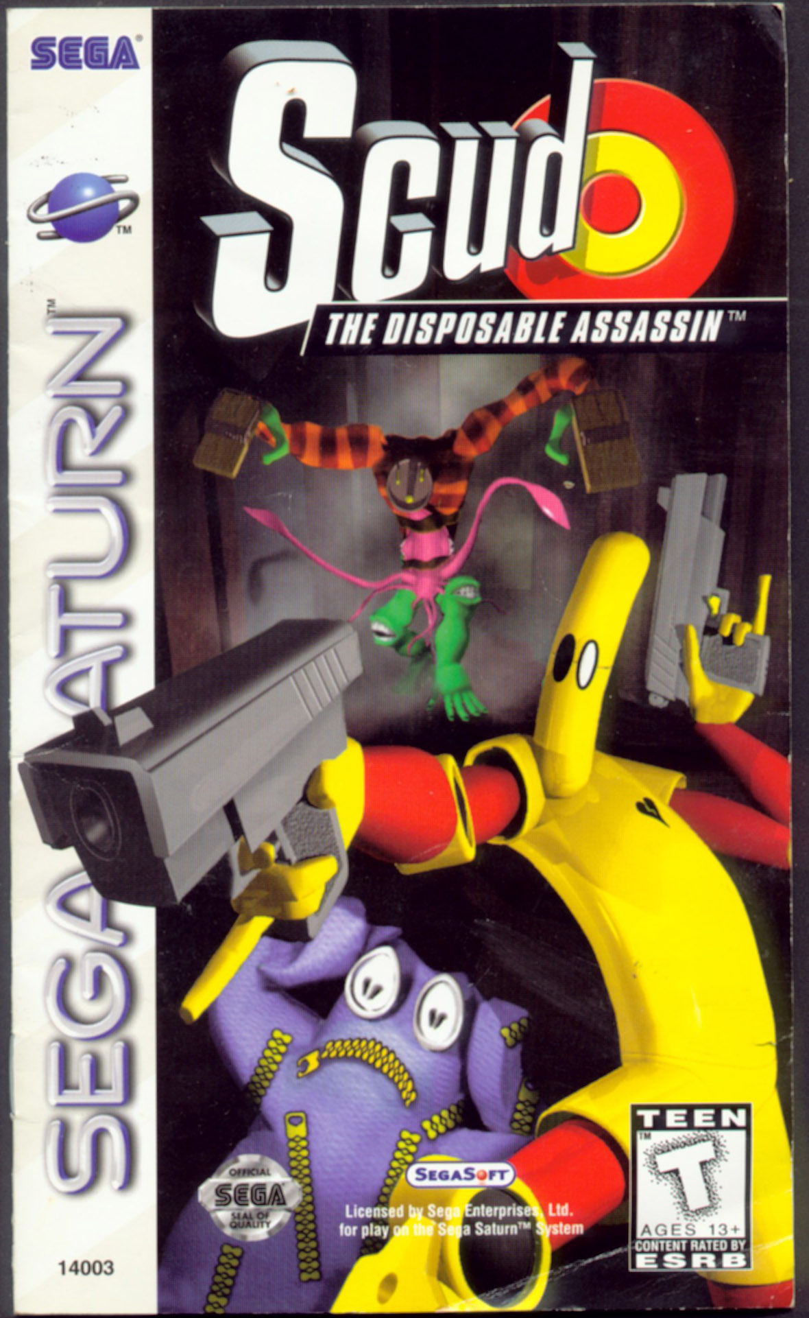 Sega Saturn S Scud The Disposable Assassin U Game Covers Box Scans Box ...