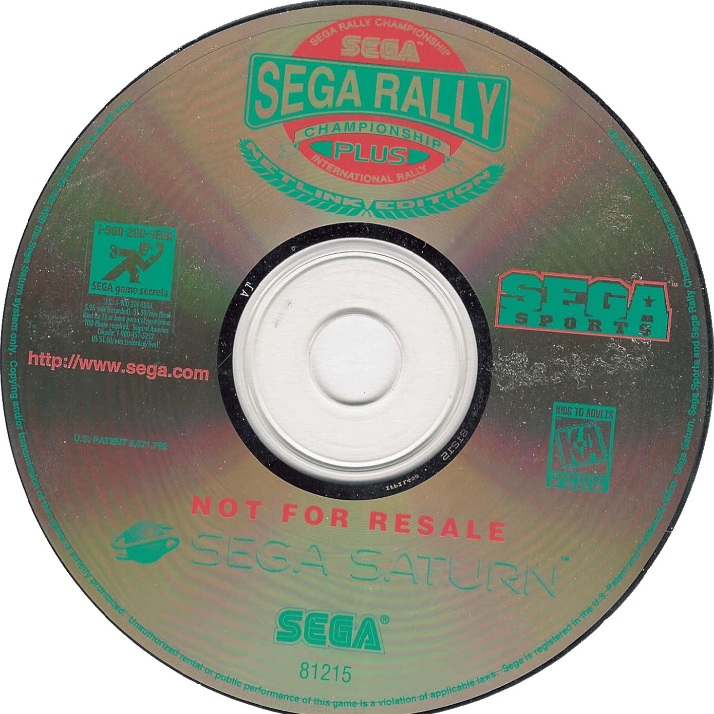 Sega Saturn S Sega Rally Netlink Edition U Game Covers Box Scans Box ...