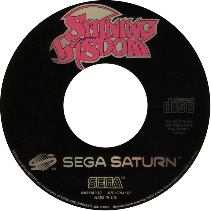 Sega Saturn S Shining Wisdom E Game Covers Box Scans Box Art CD Labels ...
